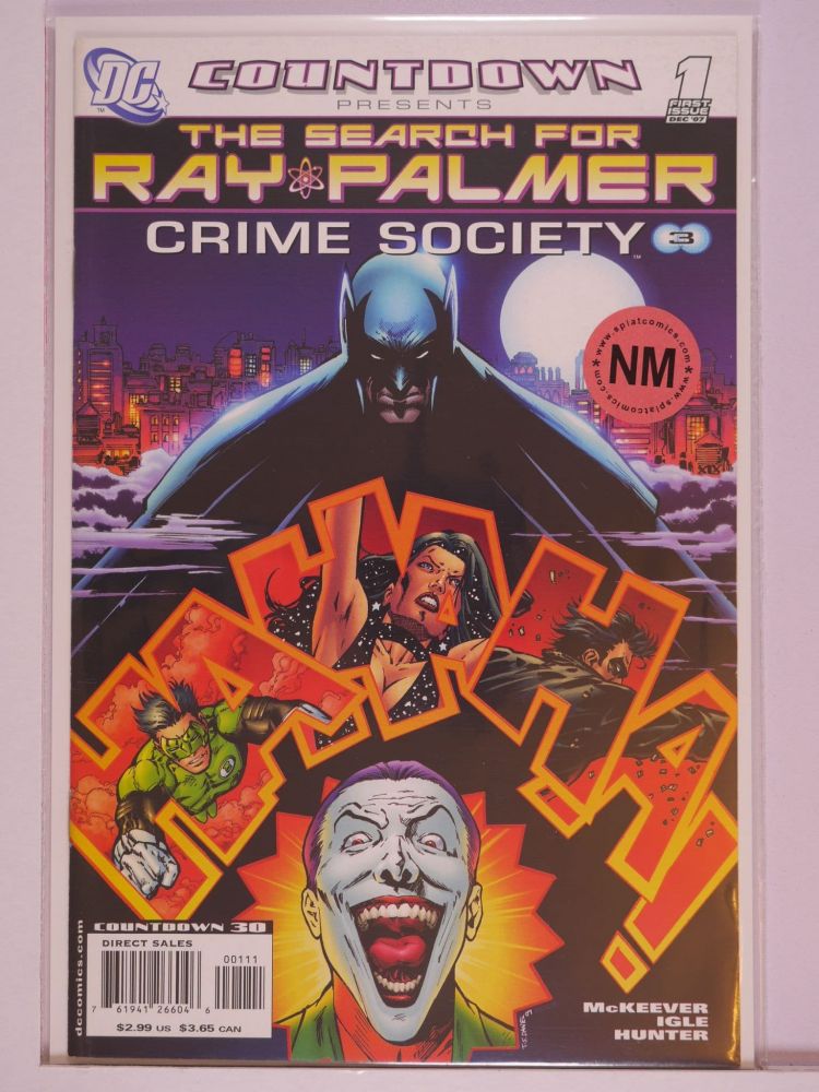 COUNTDOWN PRESENTS THE SEARCH FOR RAY PALMER CRIME SOCIETY (2008) Volume 1